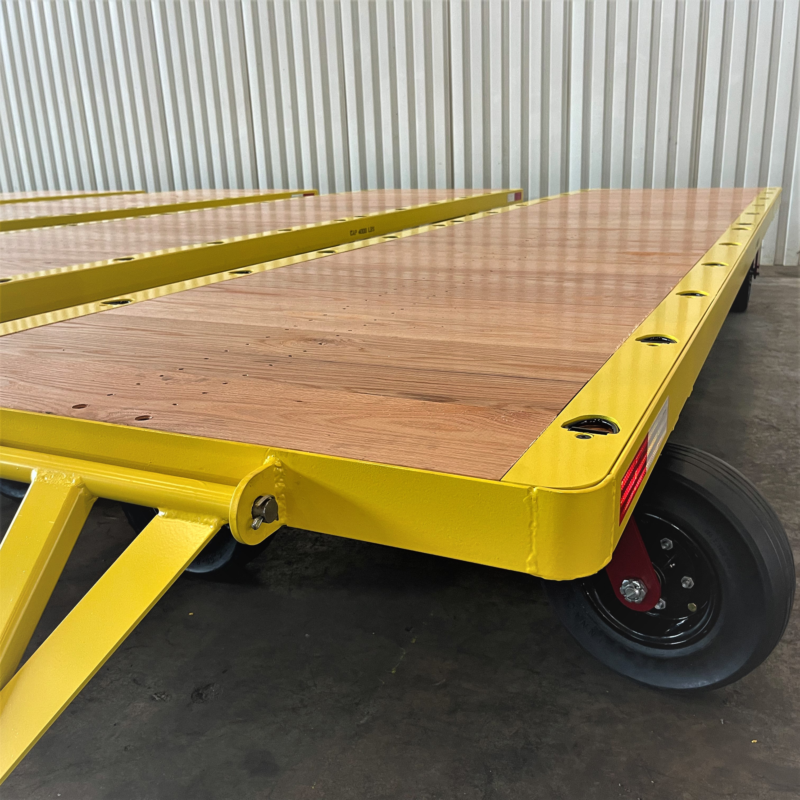 Trucks and Carts Blog | XT3347 - Caster Steer Trailer