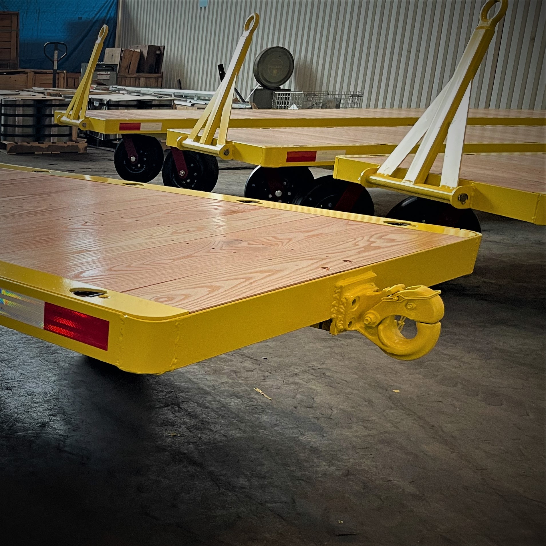 Trucks and Carts Blog | XT3347 - Caster Steer Trailer