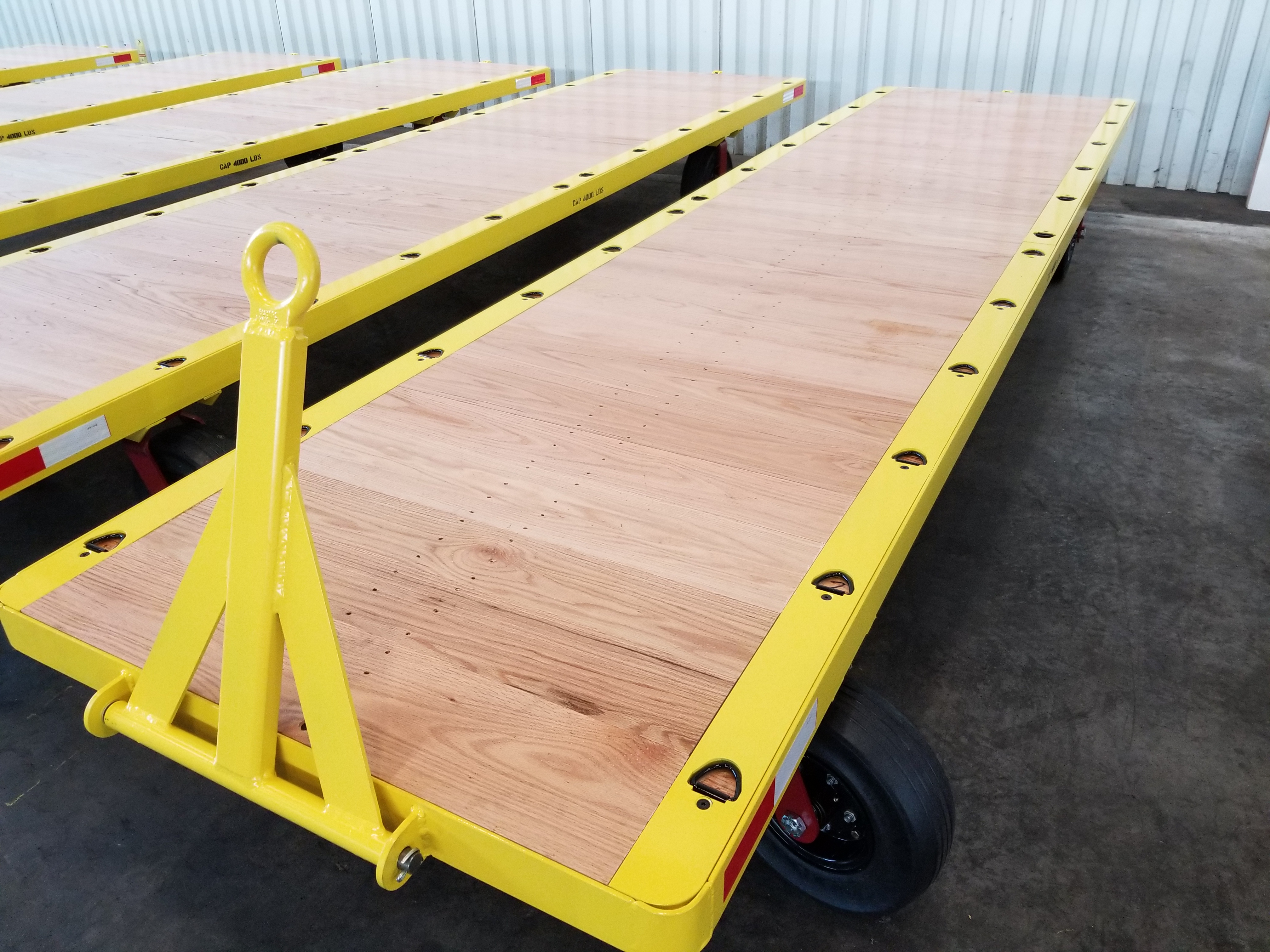 Trucks and Carts Blog | XT3347 - Caster Steer Trailer
