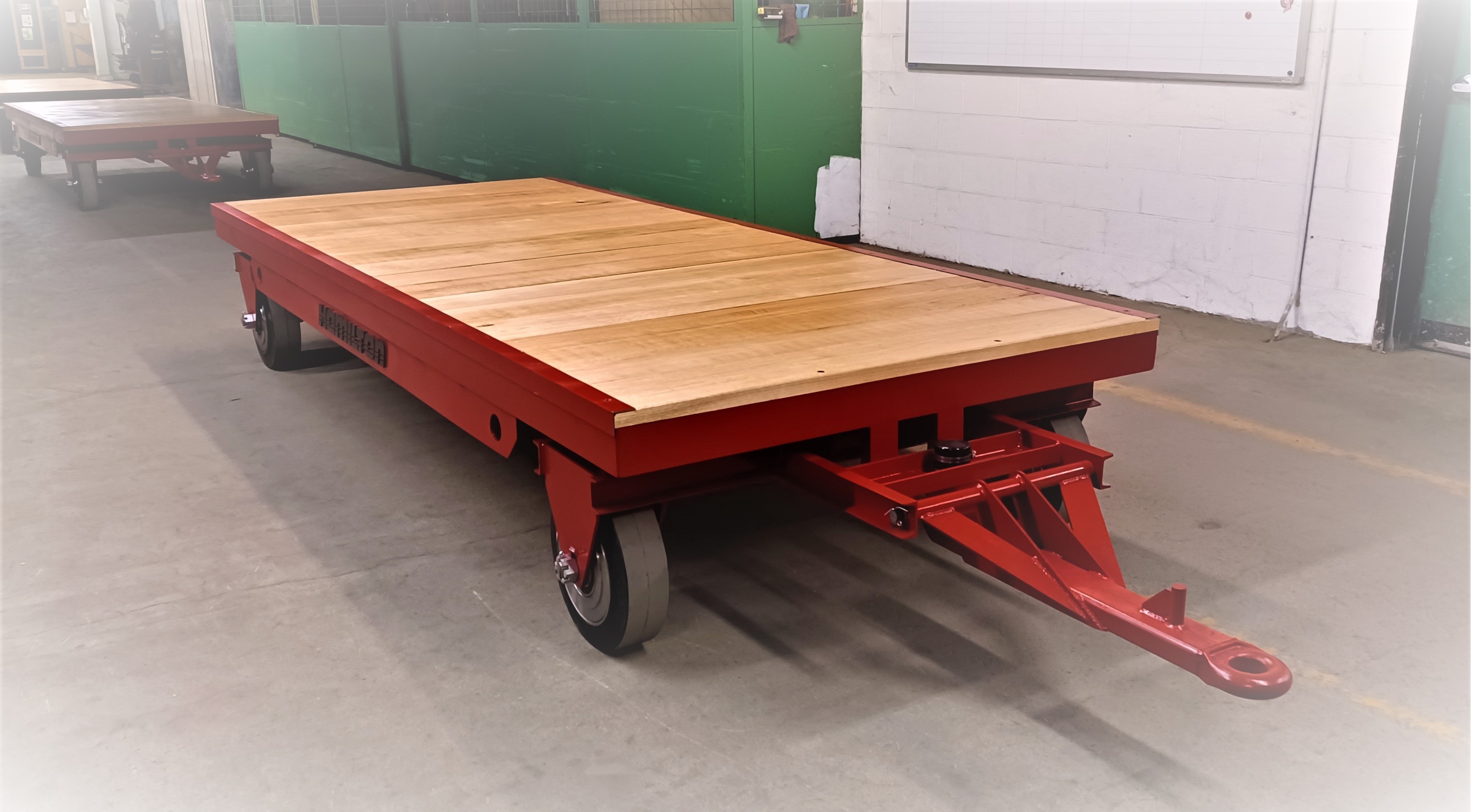 Trucks and Carts Blog | XT3427 - Heavy Duty Four Wheel Steer Trailer